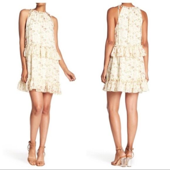 Nordstrom | Dresses | Nordstrom Nsr Easter Lila Floral Flowy Tiered ...